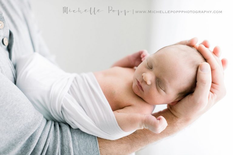 Natural Newborn Photography in Studio In San Elijo