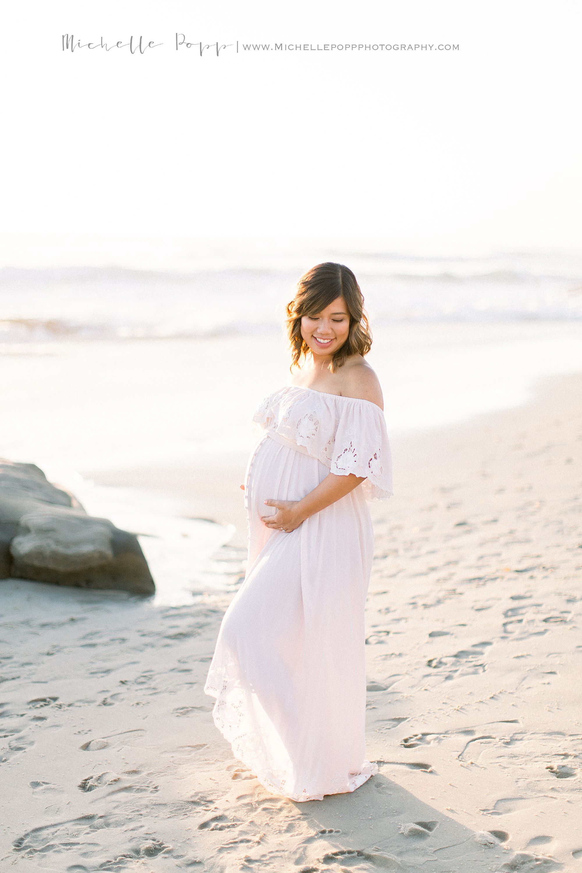 Beach Maternity Photography in La Jolla | Best Maternity Photographer